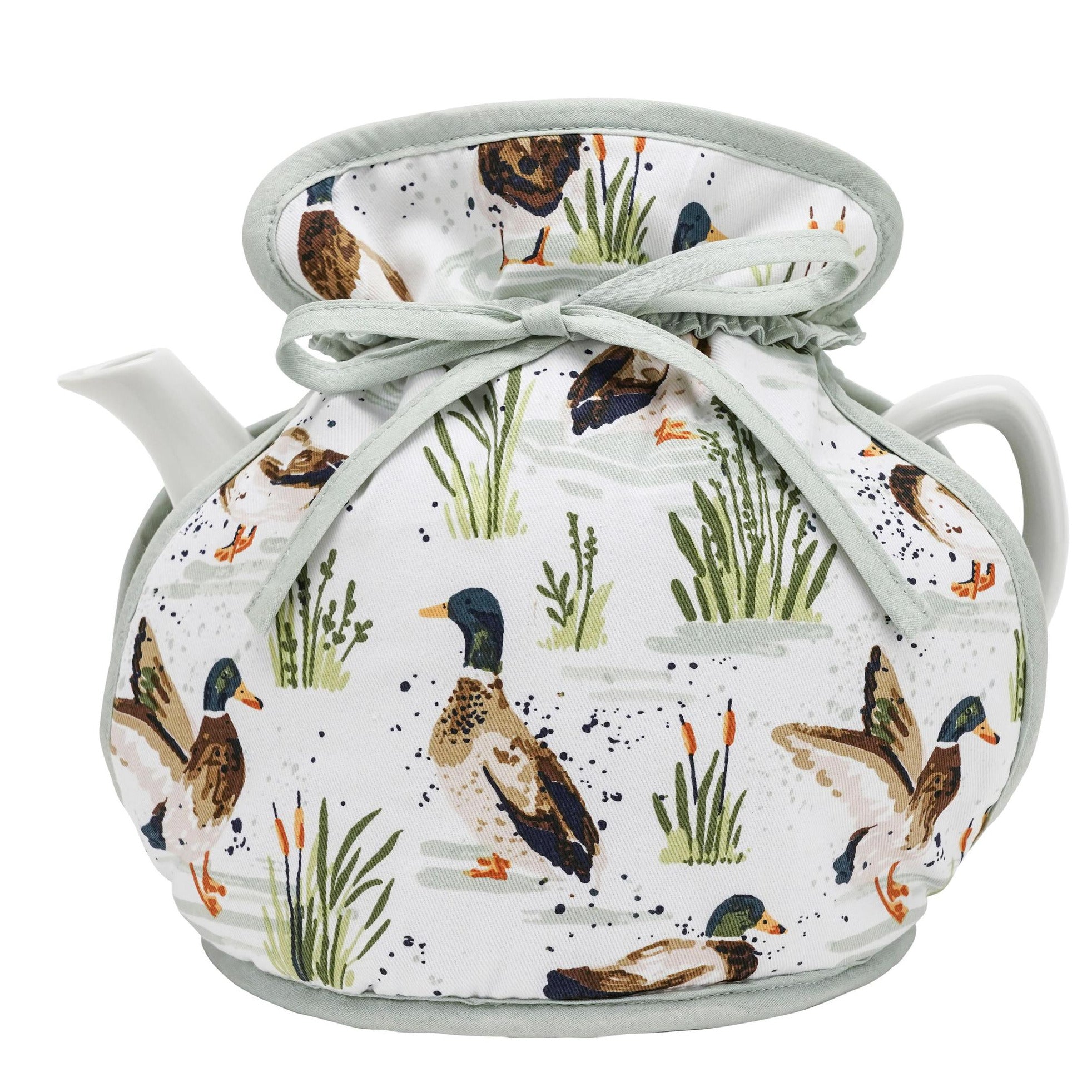 Farmhouse Ducks Muff Tea Cosy - Blue Mountain Tea Co